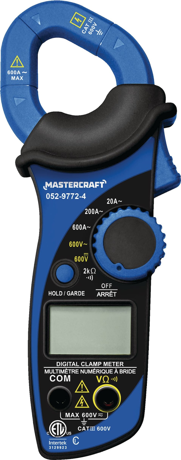 Mastercraft Digital Clamp Multimeter with 3.5-in LCD Display | Canadian ...