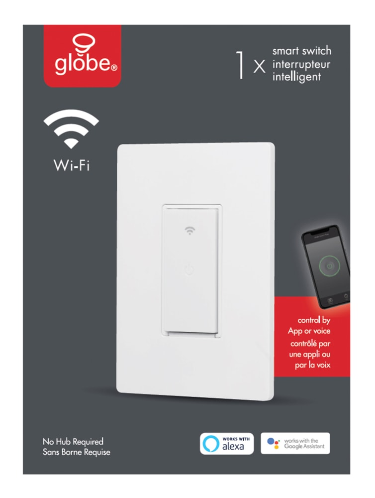 Globe 50200 Smart On-Off Switch, White, No Hub Required | Canadian Tire