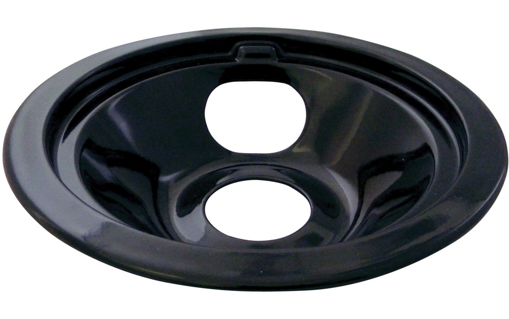 Laser 62247 GE Porcelain Stove Shallow-Draw Drip Pan with Trim Ring ...