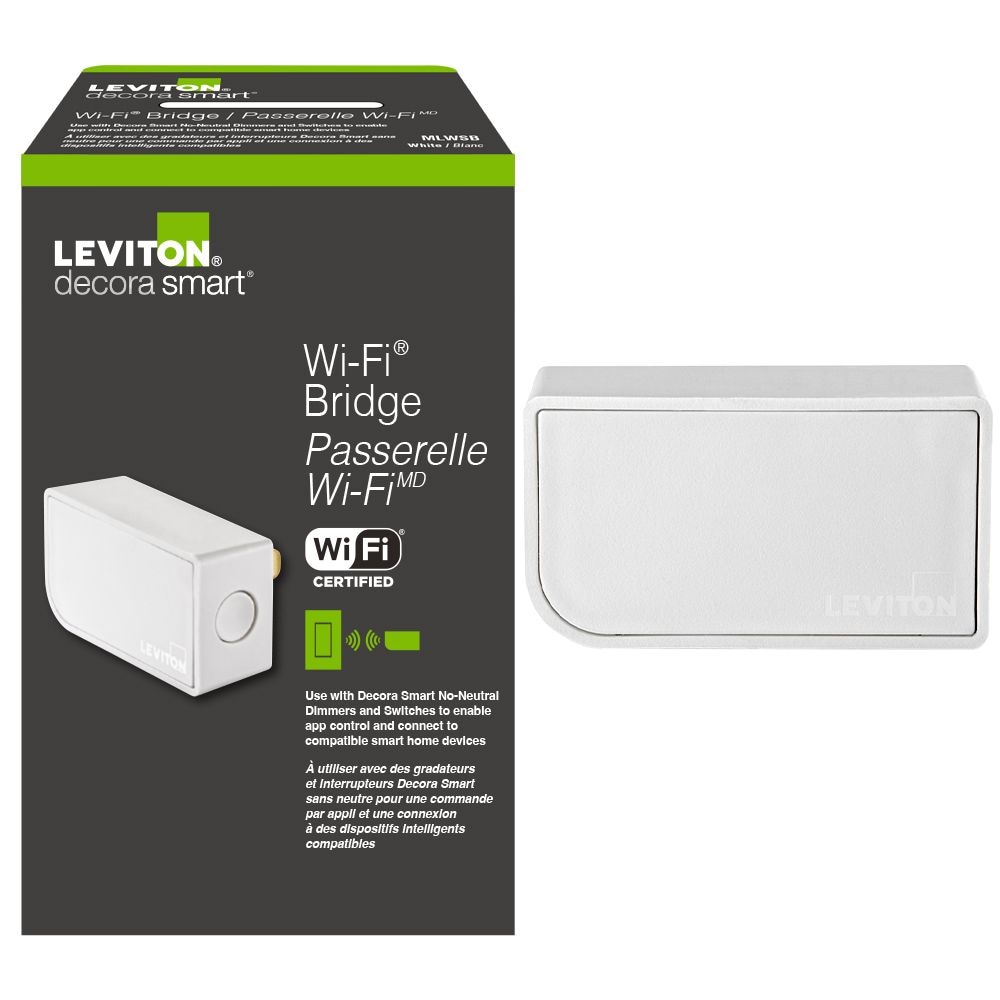 Pont Wi-Fi intelligent sans neutre Leviton Decora | Canadian Tire