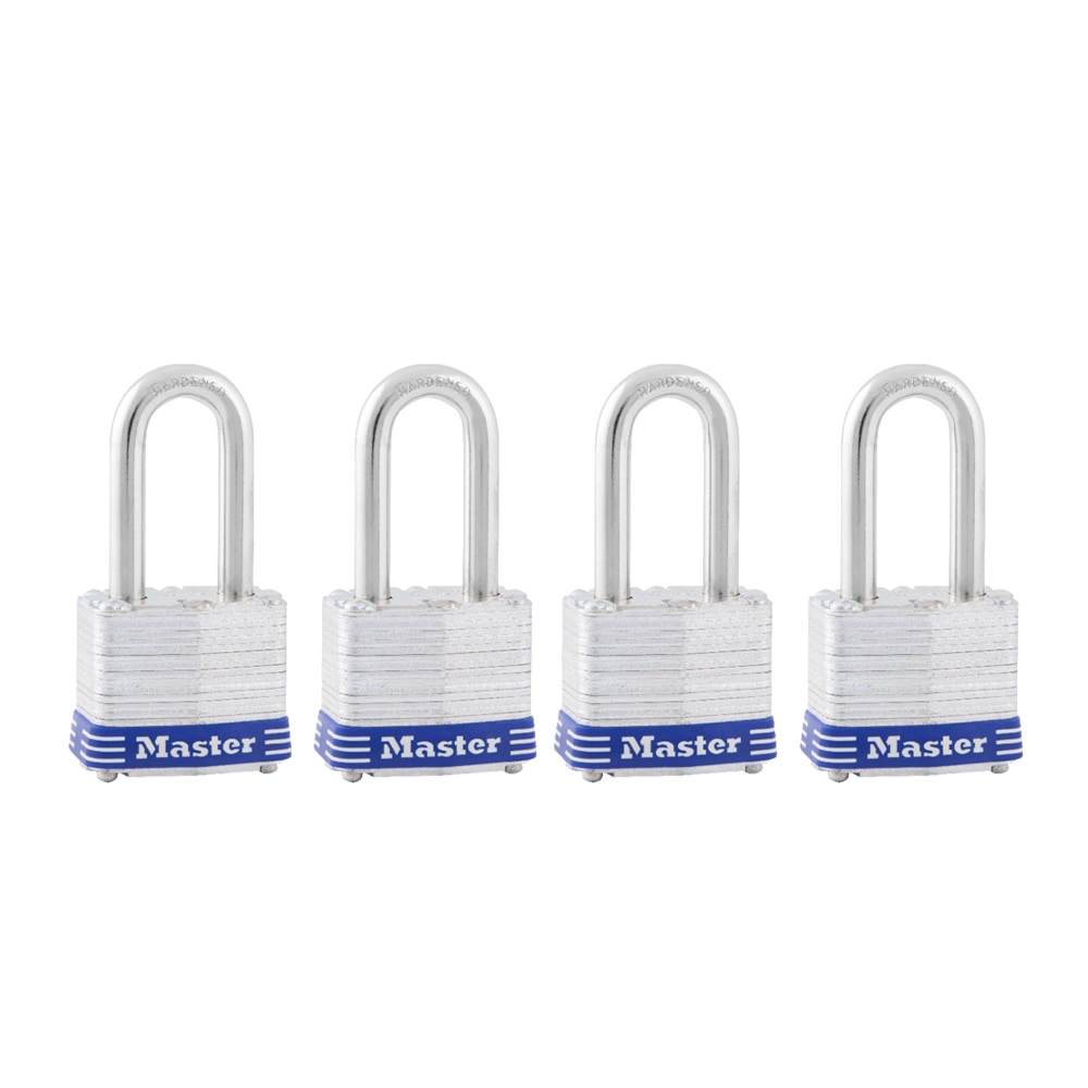 Master Lock 40mm-Wide Laminated Steel Keyed Padlocks with 38mm Shackles ...