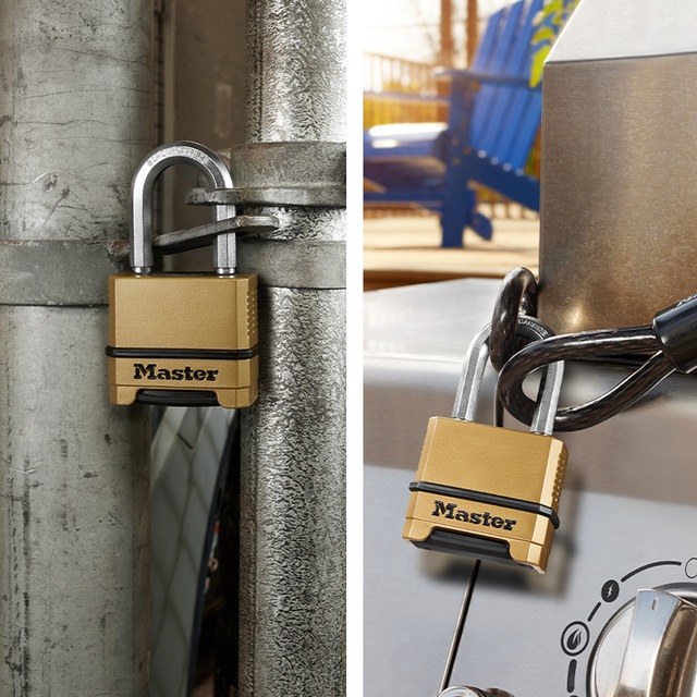 Master Lock 51mm-Wide Resettable Combination Magnum Padlock with 38mm ...