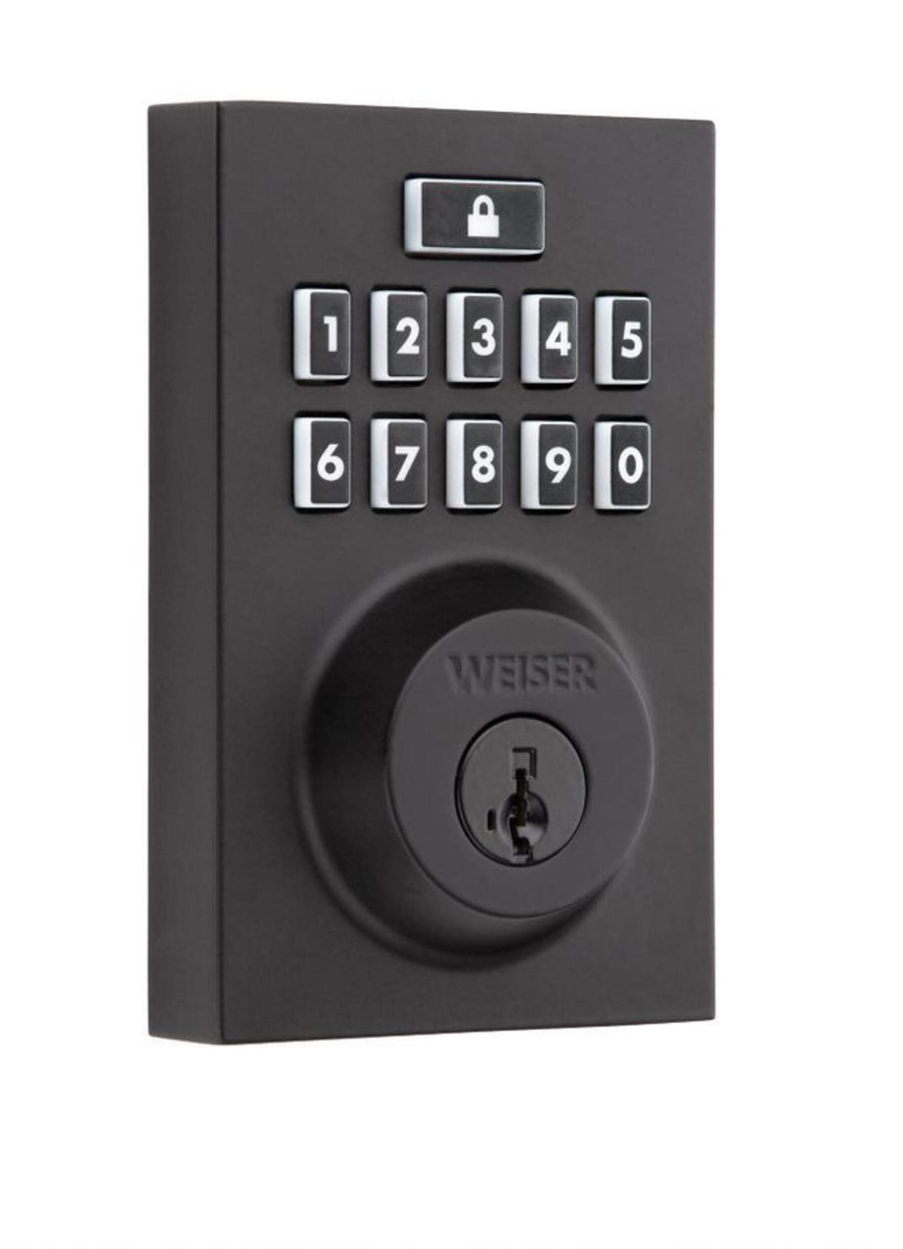 Weiser SmartCode 10 Electronic Contemporary Keypad Deadbolt Door Lock ...