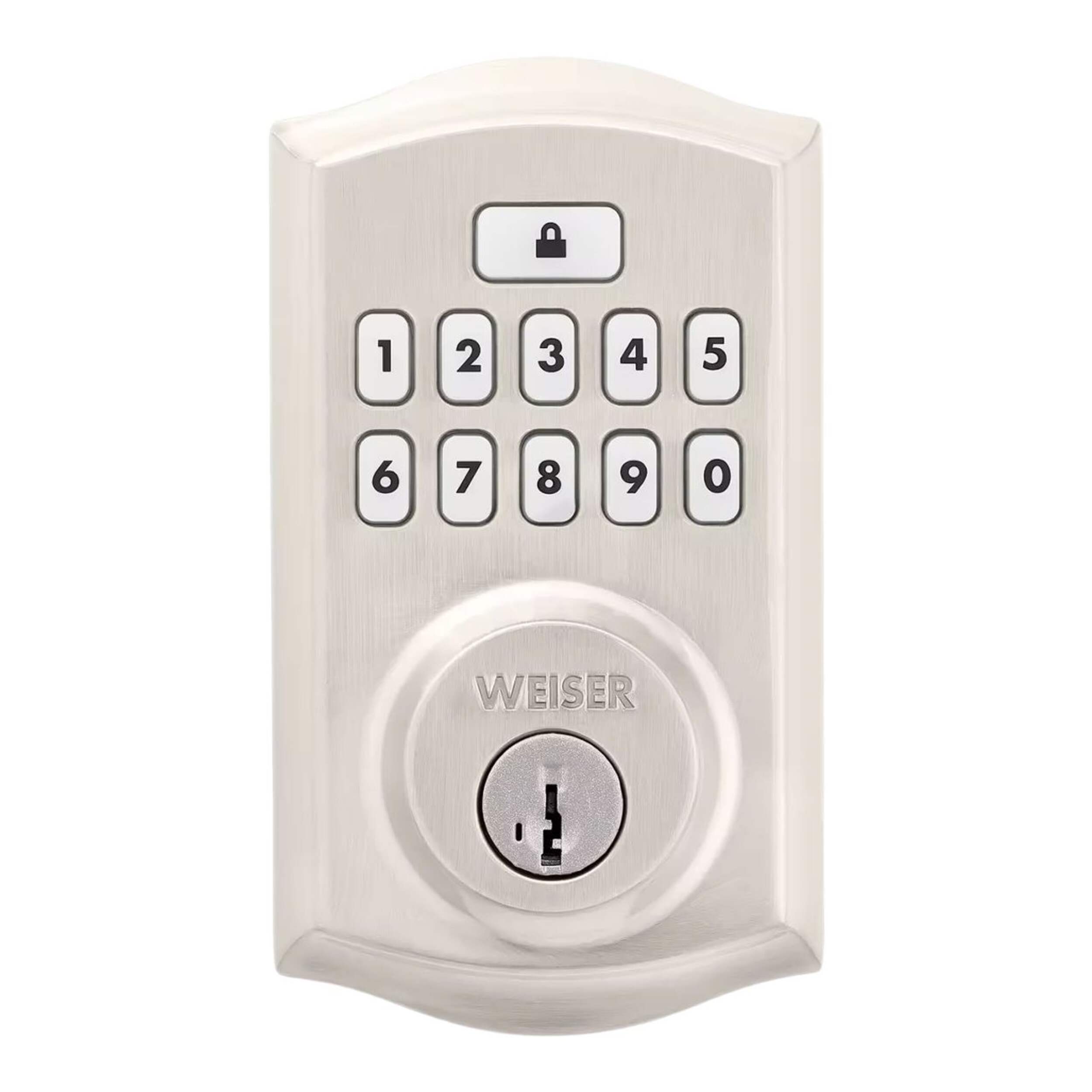 Weiser Smartcode Traditional Keypad Electronic Deadbolt Door Lock ... Weiser Smartcode Traditional Keypad Electronic Deadbolt Door Lock ...