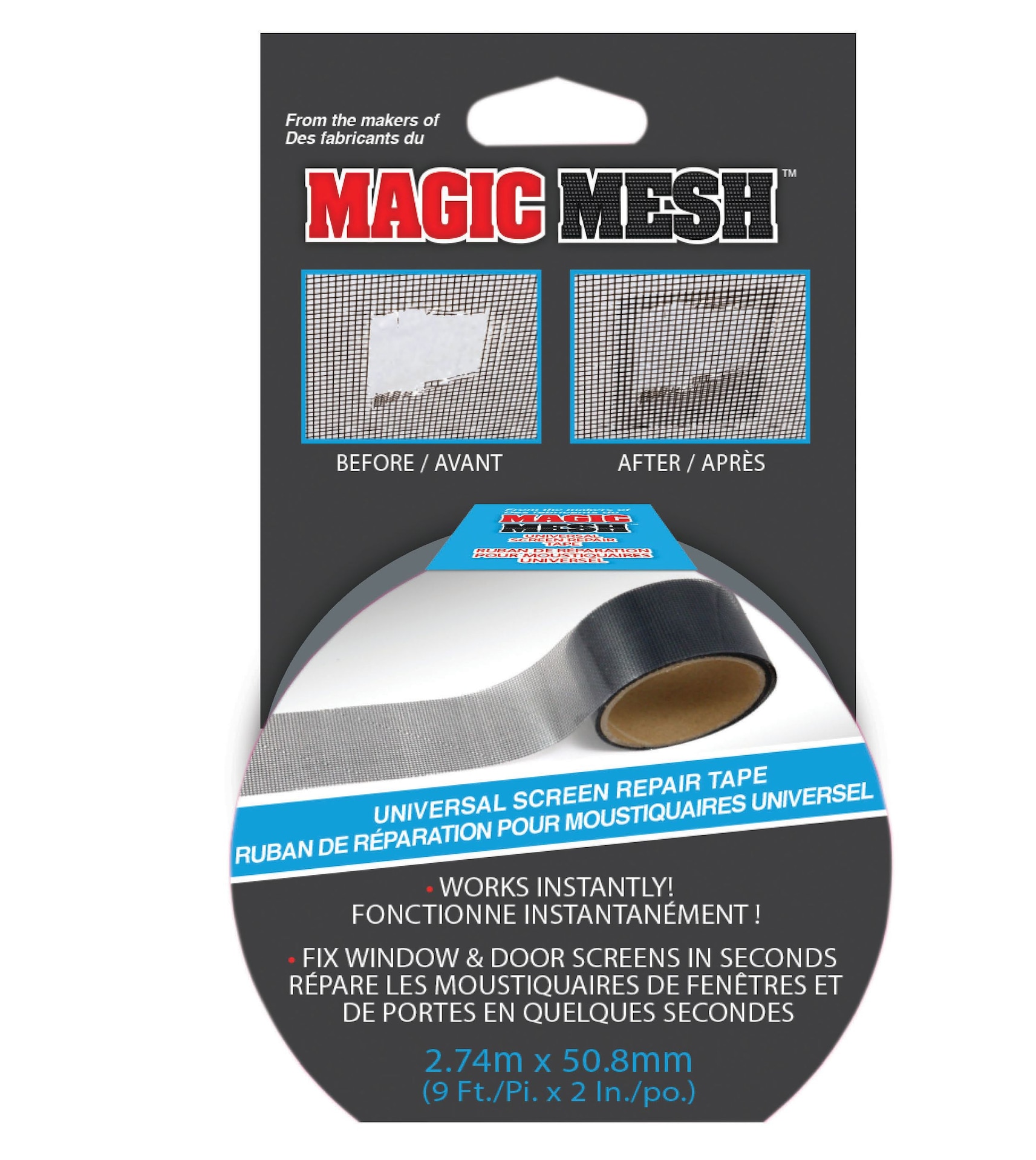 Magic Mesh Screen Repair Tape | Canadian Tire