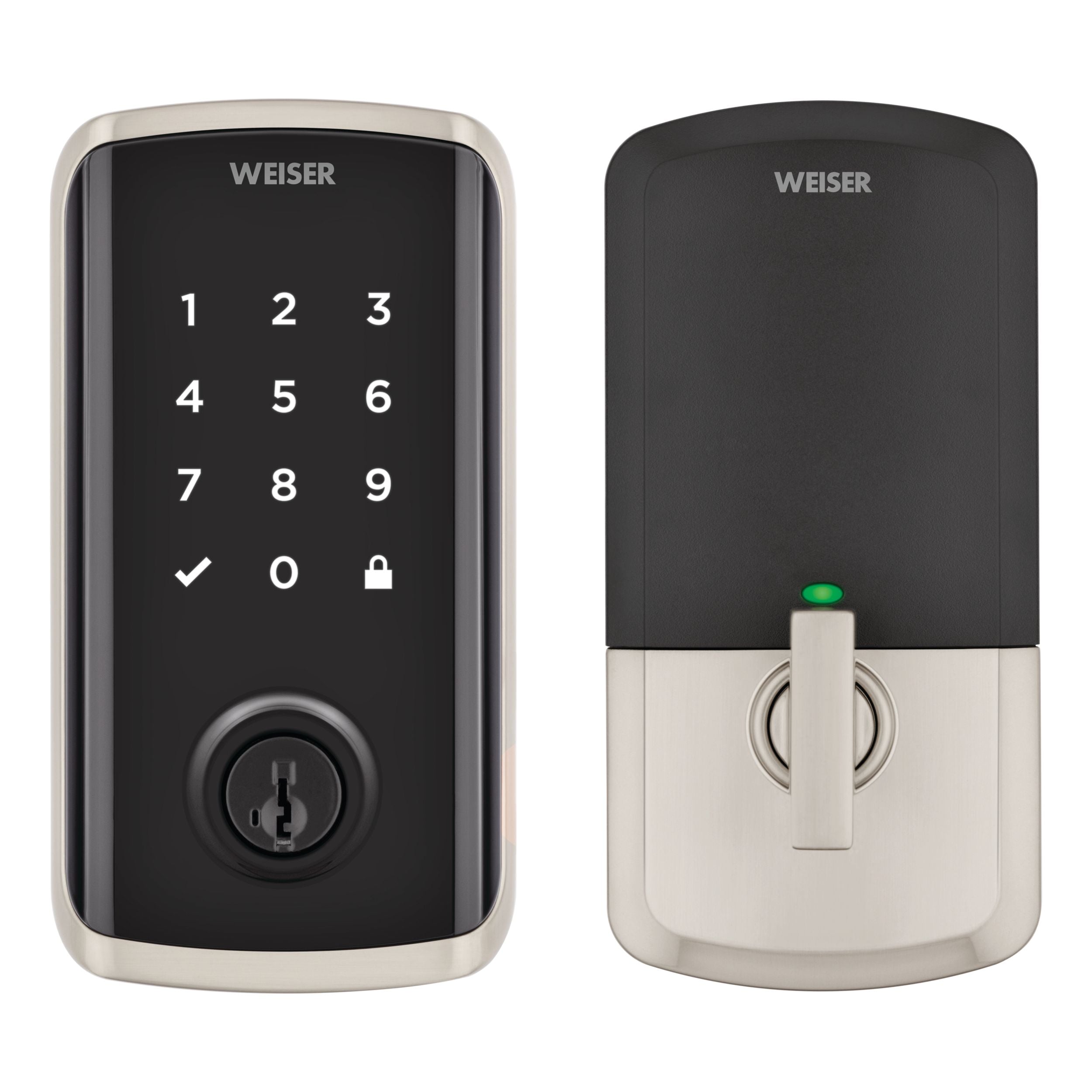 Weiser Halo Select Wi-Fi and Matter Enabled Smart Lock, Keyless Smart ...