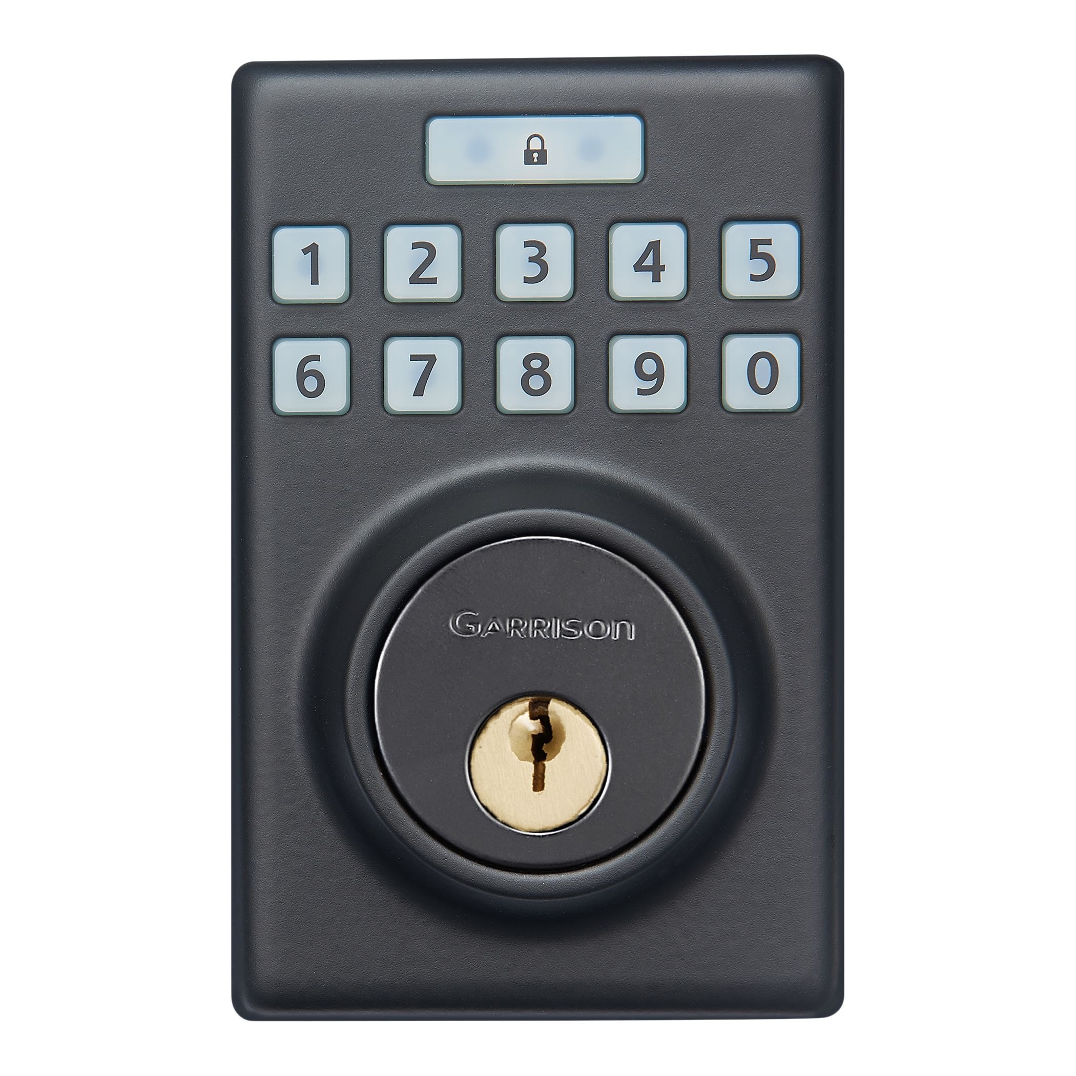 Garrison Contemporary Electronic Lock, Black | Canadian Tire