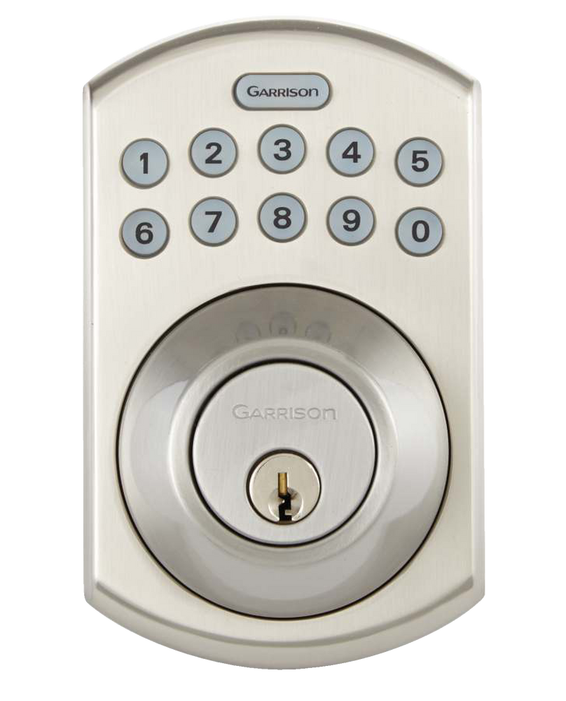 Garrison Electronic Keypad Deadbolt Door Lock, Assorted Finishes ...