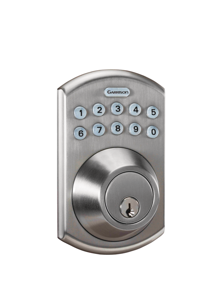 Garrison Electronic Keypad Deadbolt Door Lock, Assorted Finishes ...