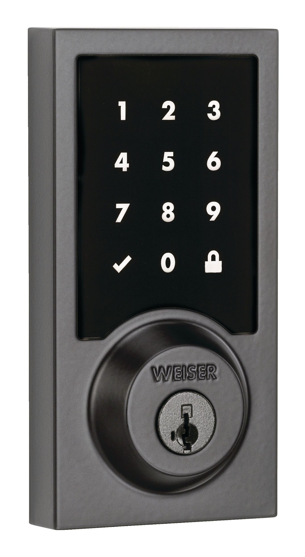 Weiser Premis Electronic Smart Touch-Screen Keypad Deadbolt Door Lock ...
