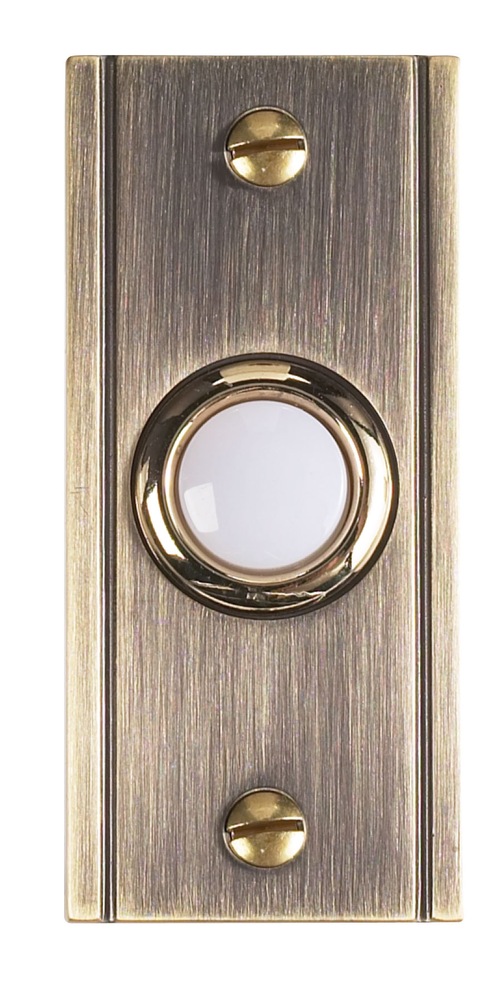 Carlon Wired Edged Door Bell Push Button, Bronze | Canadian Tire