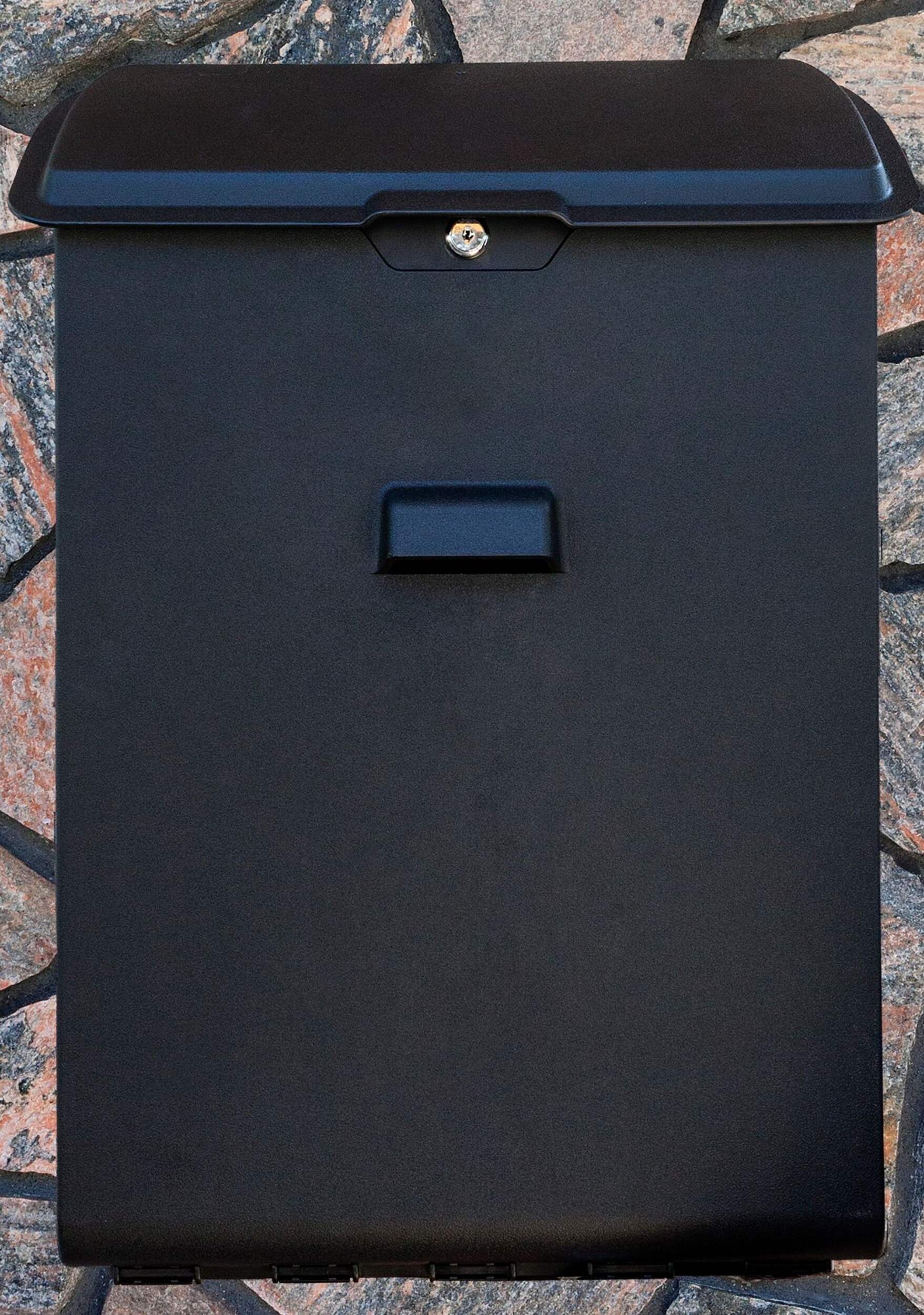 Dancy Weatherproof Wall-Mount Locking Parcel Box, Black | Canadian Tire