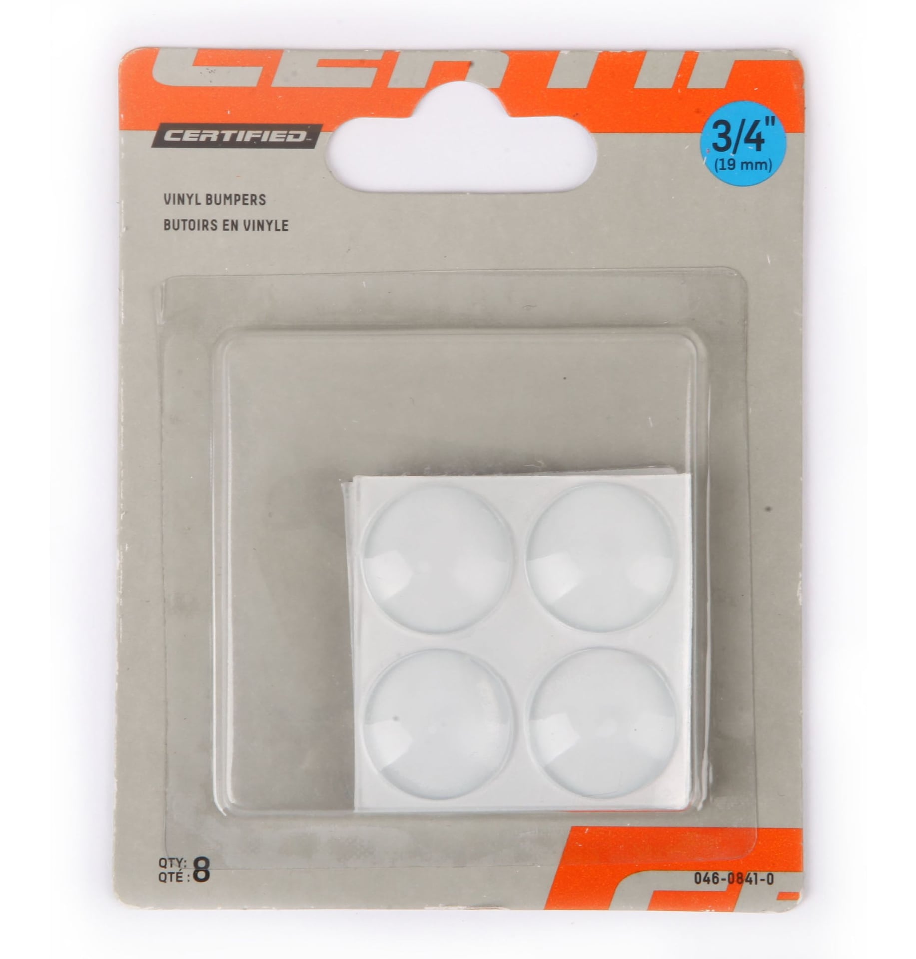 Certified Round Vinyl Bumpers, Self-Adhesive, Surface Protection ...