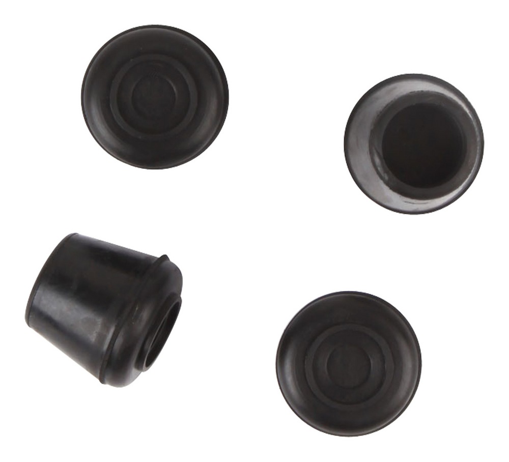 Certified Rubber Leg Tips, Non-Skid Rubber Tips, Black, 4-pc | Canadian ...