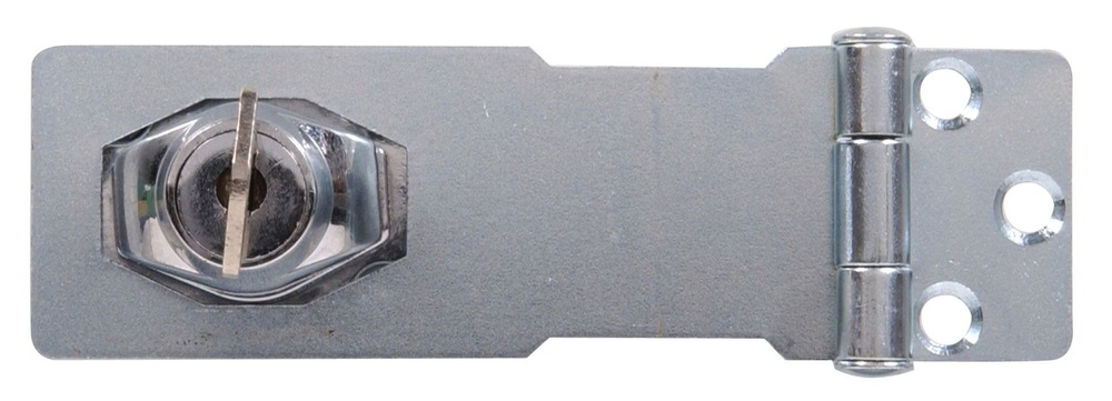 Hillman Key Locking Hasp, For Securing and Locking, Mounting Hardware ...