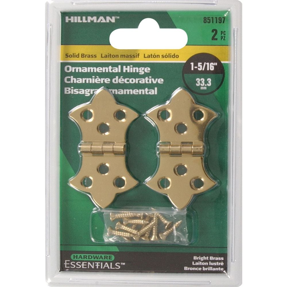 Solid Brass Cupboard Hinge, 1-5/16-in | Canadian Tire