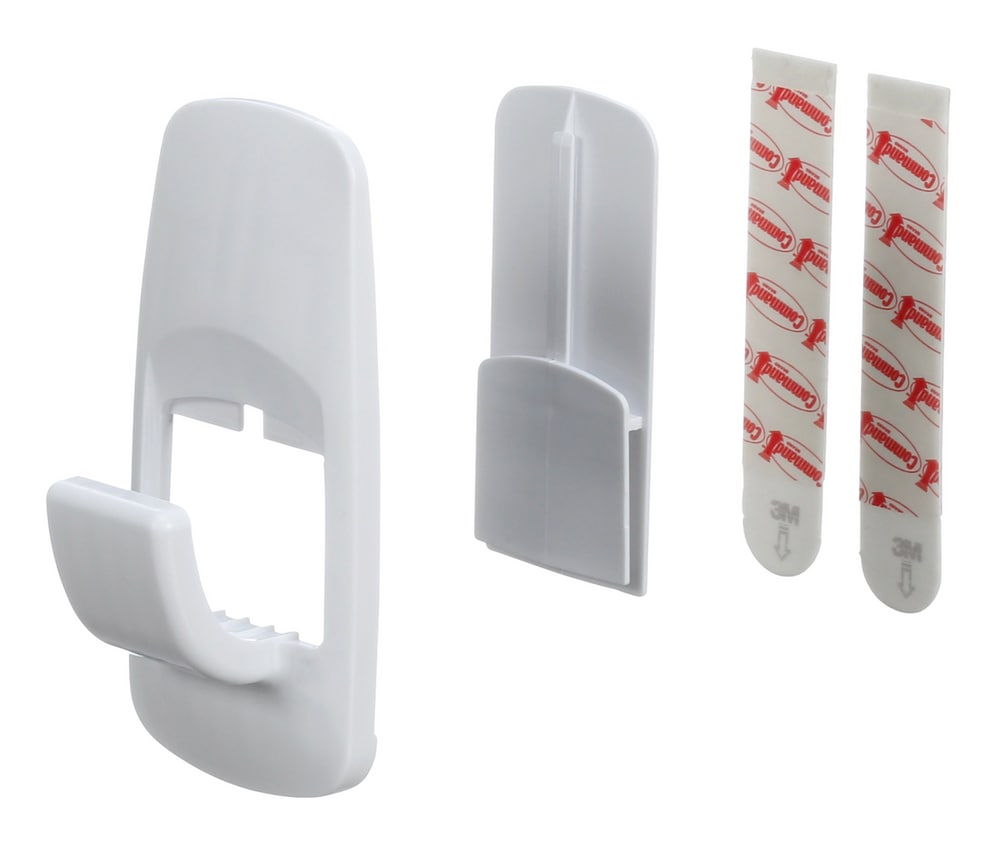 Command Removable Self-Adhesive Hooks, Jumbo, White | Canadian Tire