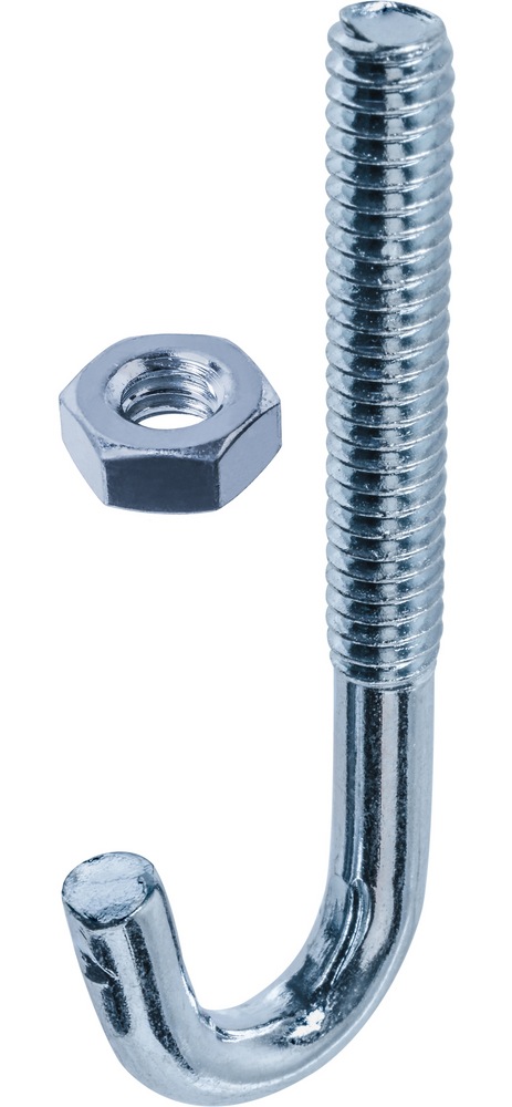 Hillman Zinc-Plated J-Bolt with Nut | Canadian Tire