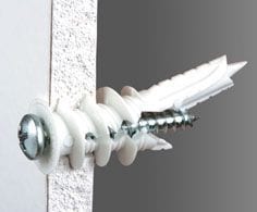 E-Z Ancor #6 Mini Twist-N-Lock Plastic Anchor with Screws | Canadian Tire