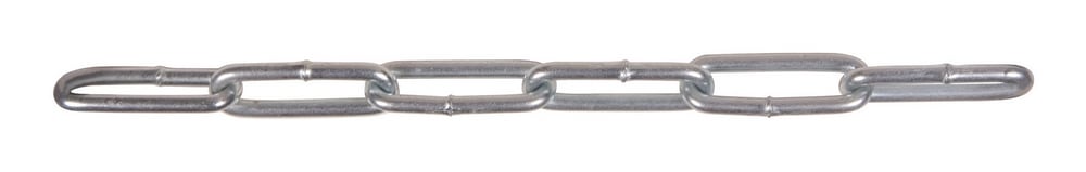 Ben-Mor Coil Chain, Straight Link, For Guard Chain Application, Zinc ...