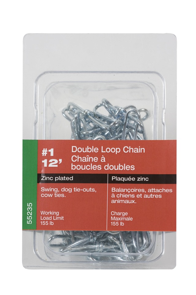 Ben-Mor Double Loop Versatile Chain, Zinc-Plated, 12-ft | Canadian Tire