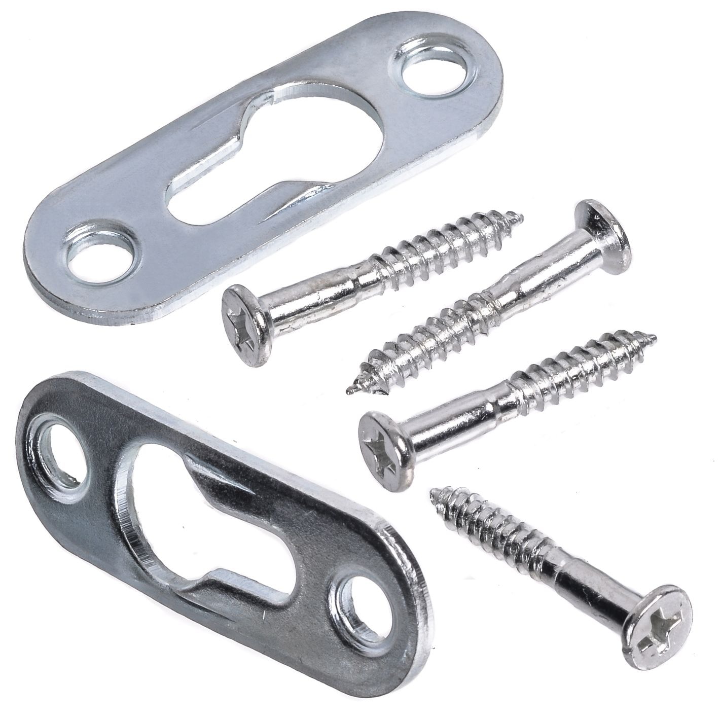 OOK Keyhole Hanger, For Picture and Painting Frames, Durable Steel, 2 ...