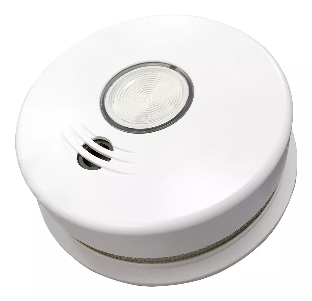 Kidde Wireless Talking Smoke Alarm With LED Safety Light and 10-Year ...