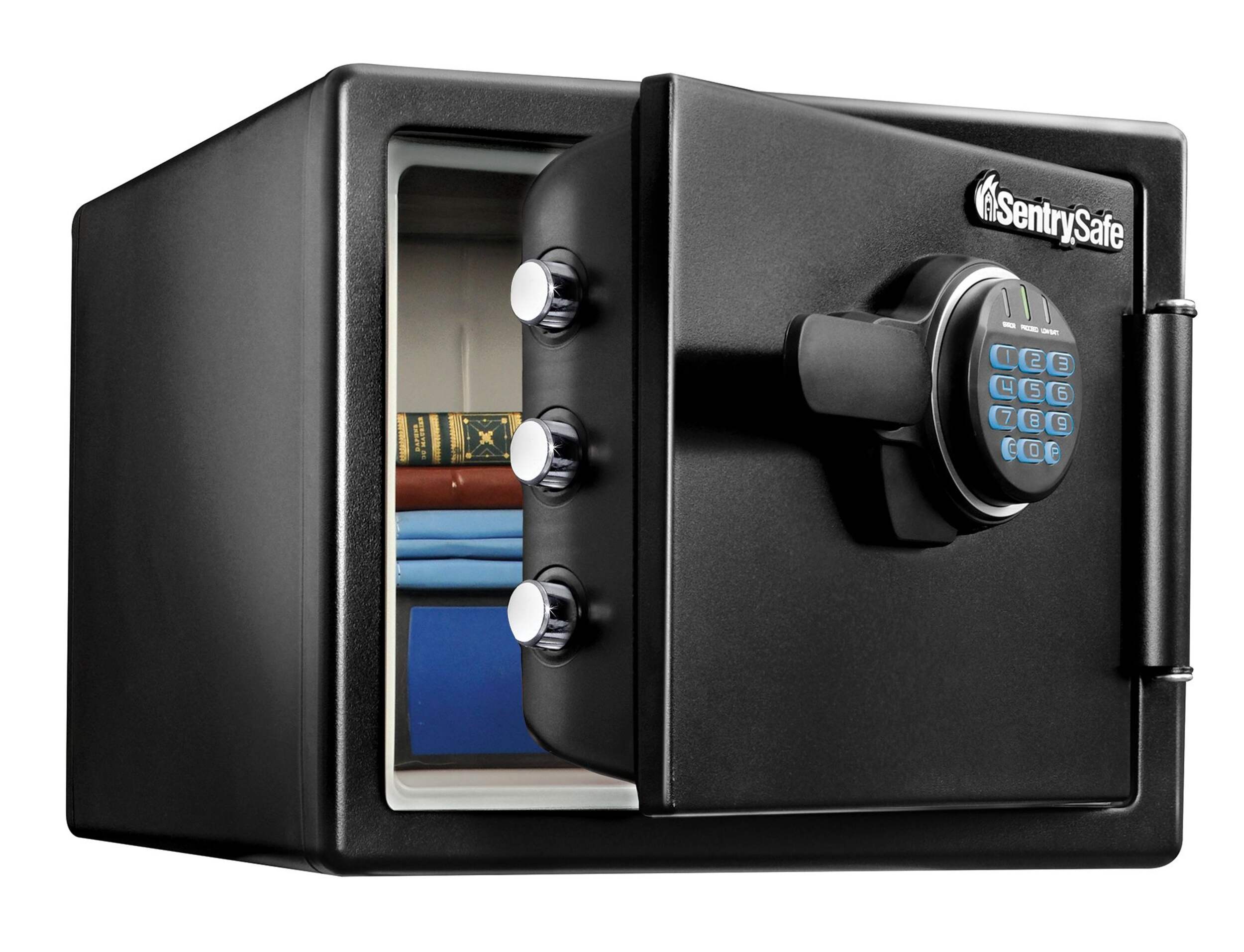 SentrySafe Fire and Water-Resistant Steel Chest Safe Box With Digital ...