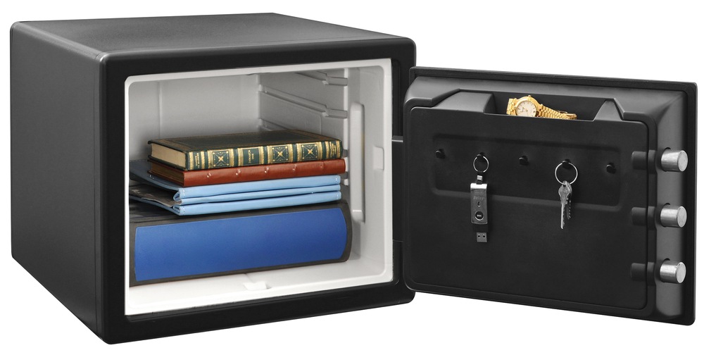 SentrySafe Fire and Water-Resistant Steel Chest Safe Box With Digital ...