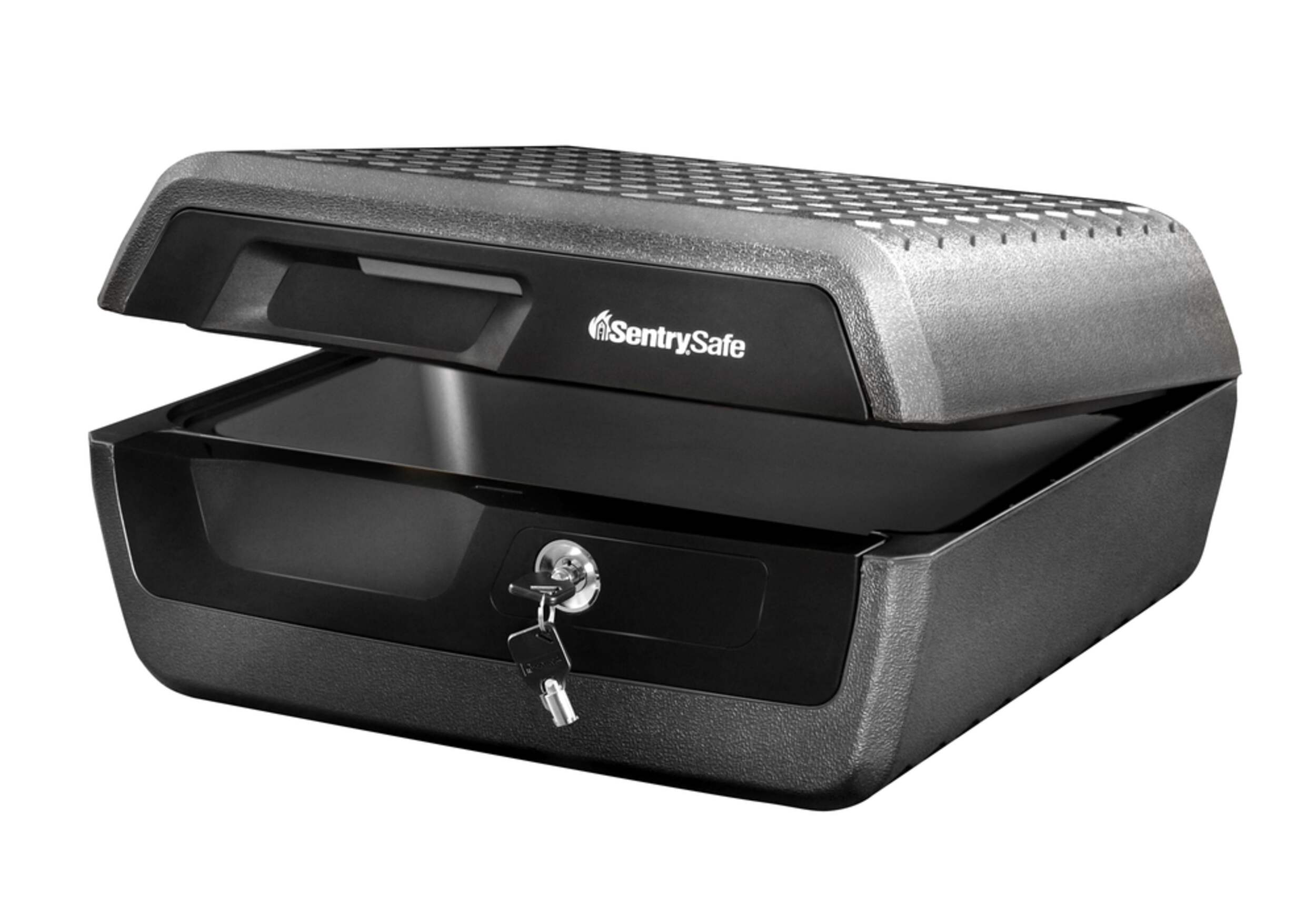 SentrySafe Fire and Water-Resistant Chest Safe Box With Key Lock, 10.2 ...