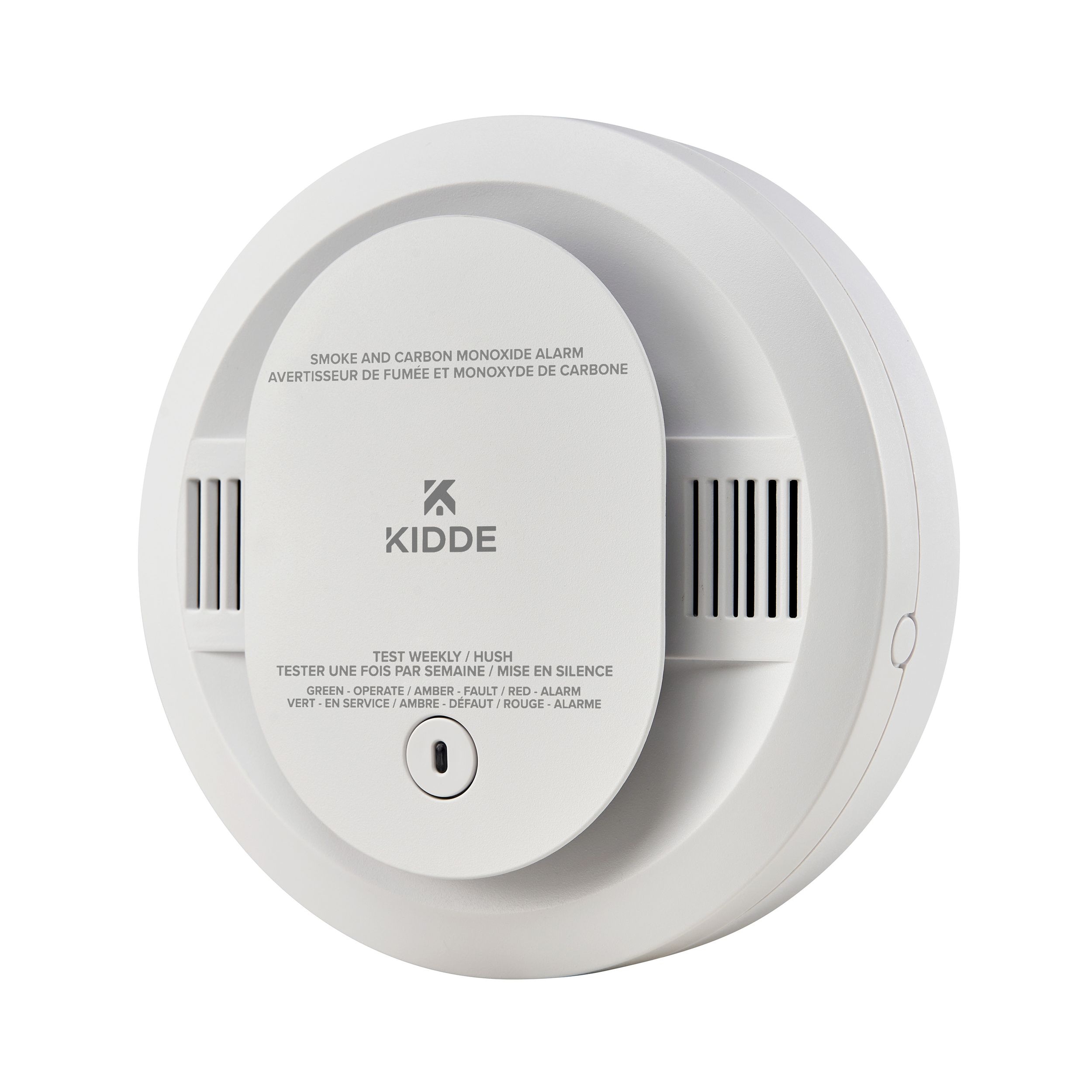 Kidde 2-in-1 Smoke & Carbon Monoxide (CO) Detector Combo with Voice ...