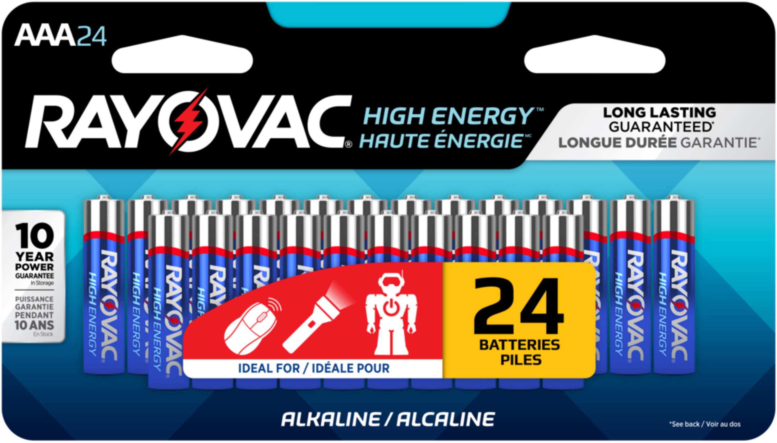 Rayovac HIGH ENERGY™ 24-Pk AAA Alkaline Batteries, All PurPose ...