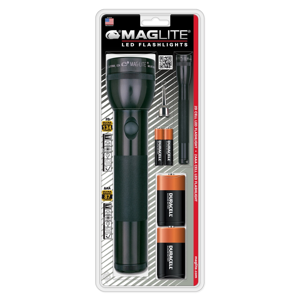 Maglite 2D and 2AAA Flashlight Combo | Canadian Tire
