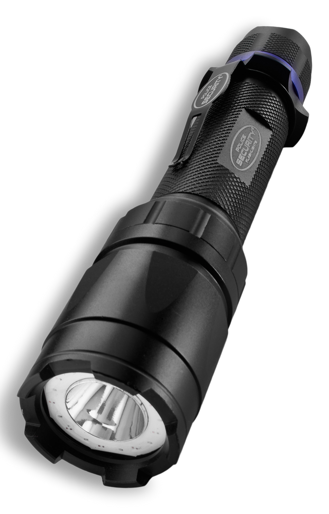 Police Security 350 Lumens CREE LED TracTact Handheld Flashlight ...