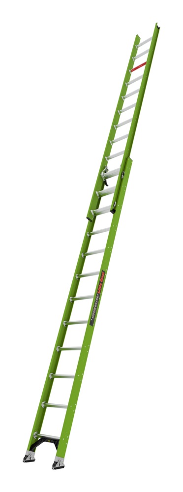 Little Giant Ladders Hyperlite Grade 1A Fiberglass Extension Ladder ...