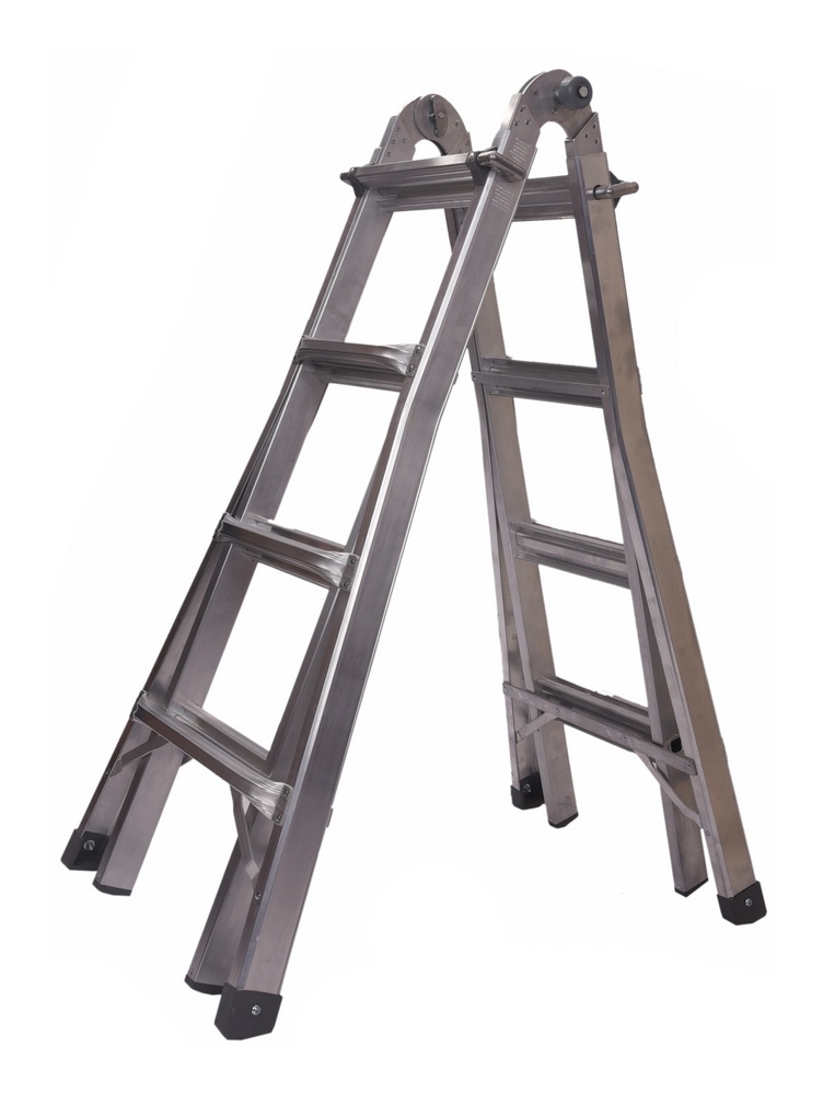 Mastercraft CSA Grade 1 Aluminum Multi-Task Ladder, 17-ft, 250-lb ...