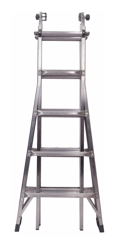 Mastercraft CSA Grade 1 Aluminum Multi-Task Ladder, 21-ft, 250-lb ...