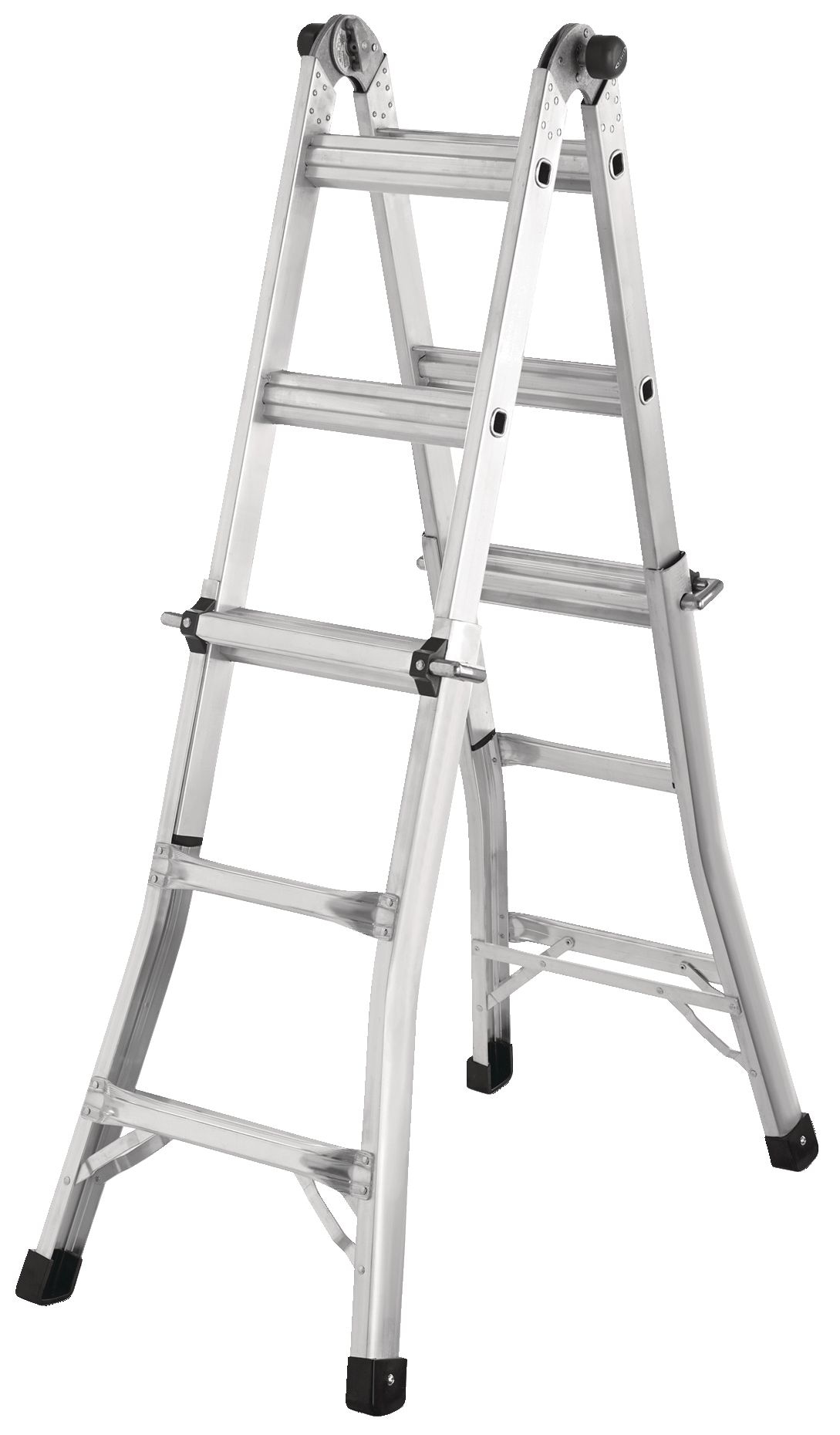 Mastercraft Grade 1A Aluminum Multi-Task Ladder, 13-ft, 300-lb ...
