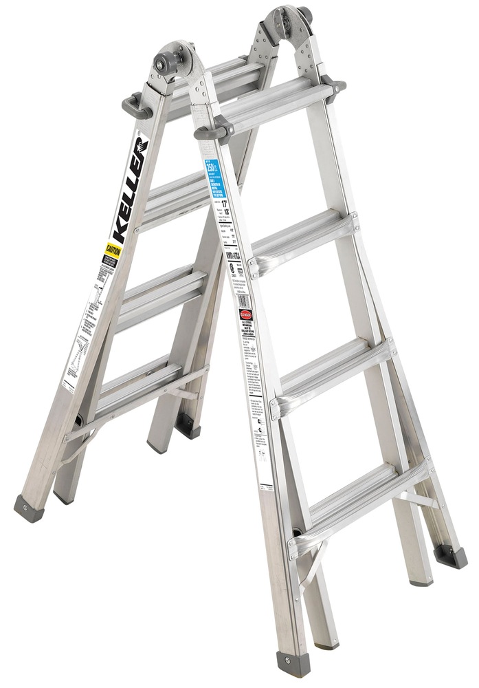 Keller Aluminium Grade 1 Multi-Ladder, 17-ft | Canadian Tire