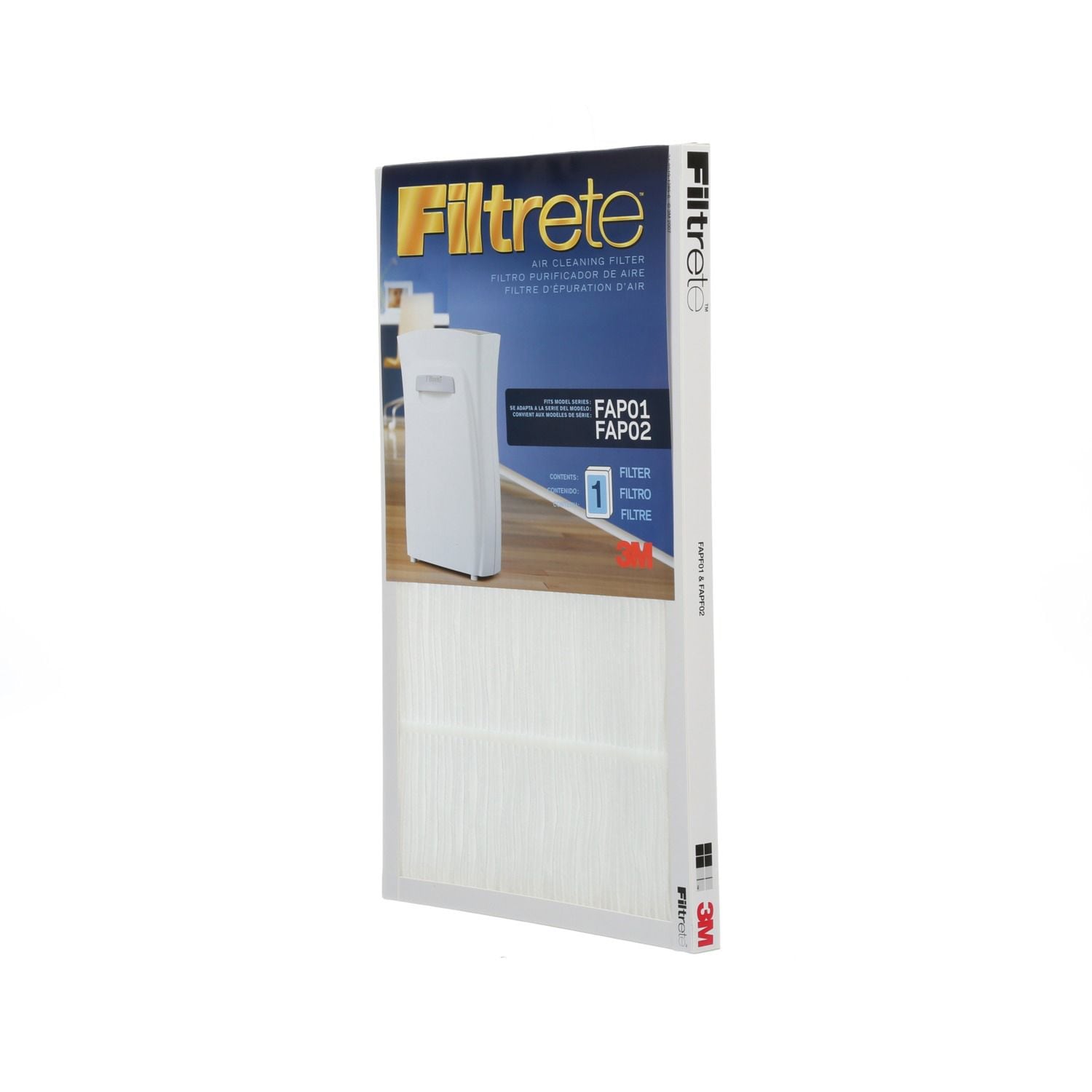 3M Filtrete 7000011079 Air Purifier Cleaning Filter FAPF02 4 15 x 9 x 0.75 in Canadian Tire