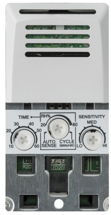 Broan P82WC NuTone Premium Humidity Sensing Wall Exhaust Fan Control ...