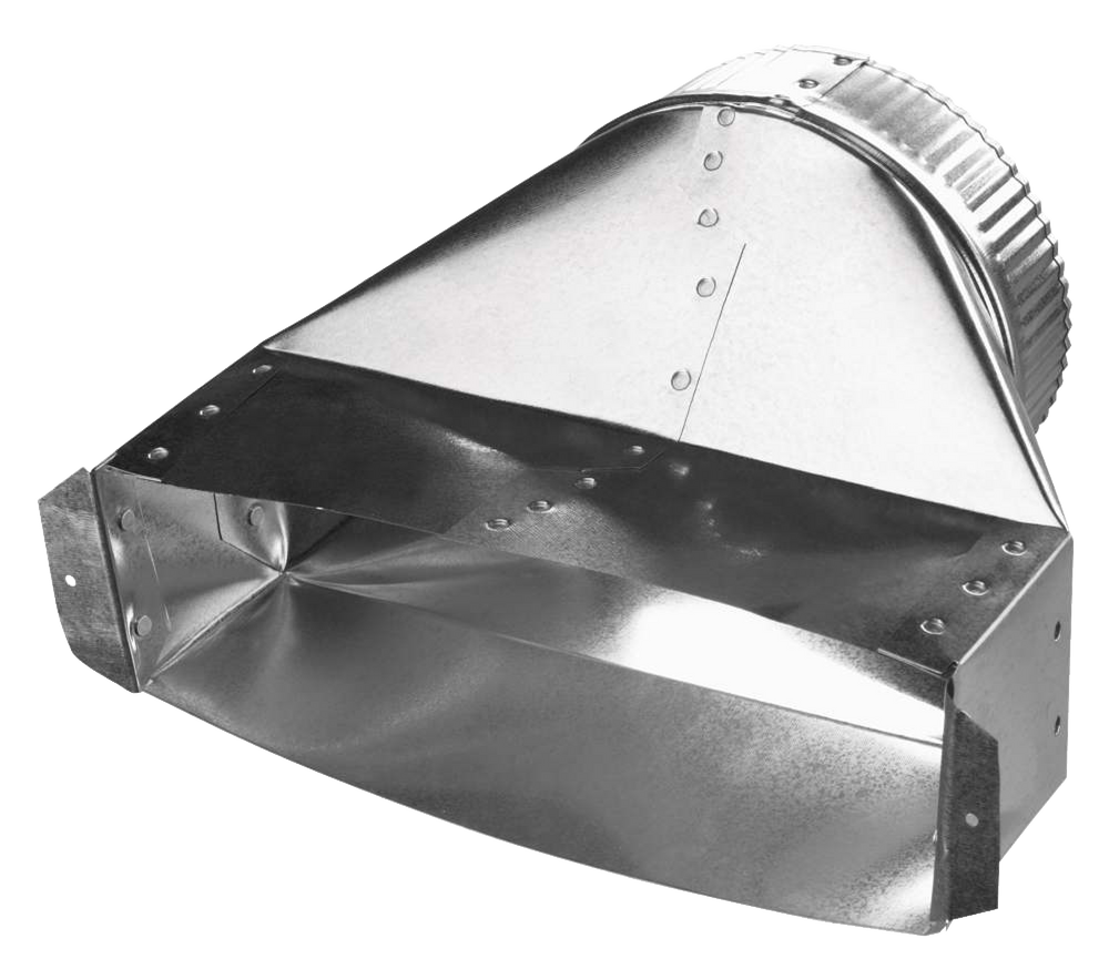Imperial Universal Stack Boot Galvanized Steel 3 1 4 X 10 in 6 in