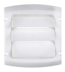 Dundas Jafine LC4WXZW ProVent Louvered Exhaust Cap, UV-Resistant, White ...