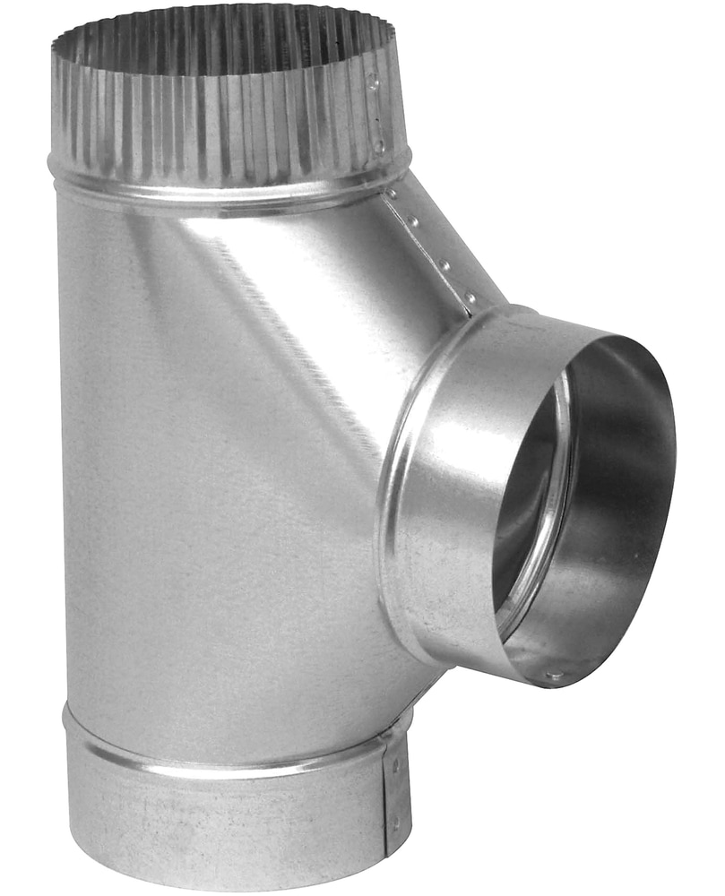 Imperial 30 Gauge Full Flow Tee, 90-Degree Branch For Heating/Cooling ...