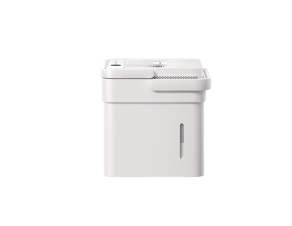 Midea MC35MSWBA3RC Compact 35 Pint Cube Dehumidifier with Smart Wi-Fi ...
