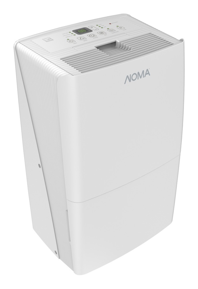 NOMA 50 Pint Portable Dehumidifier with Pump, Bucket/Continuous Drain ...