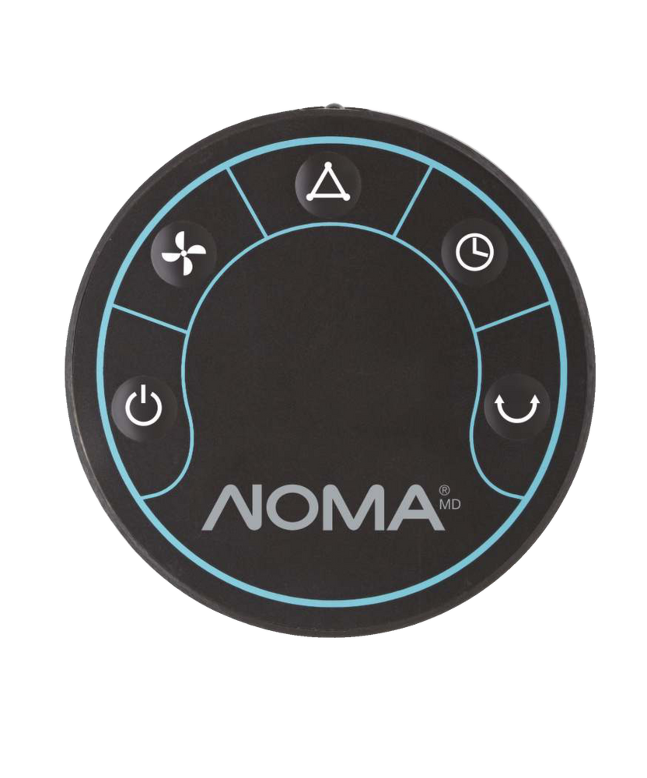 NOMA Oscillating Tower Fan w/Remote Control, 3-Speed, Black, 37-in ...