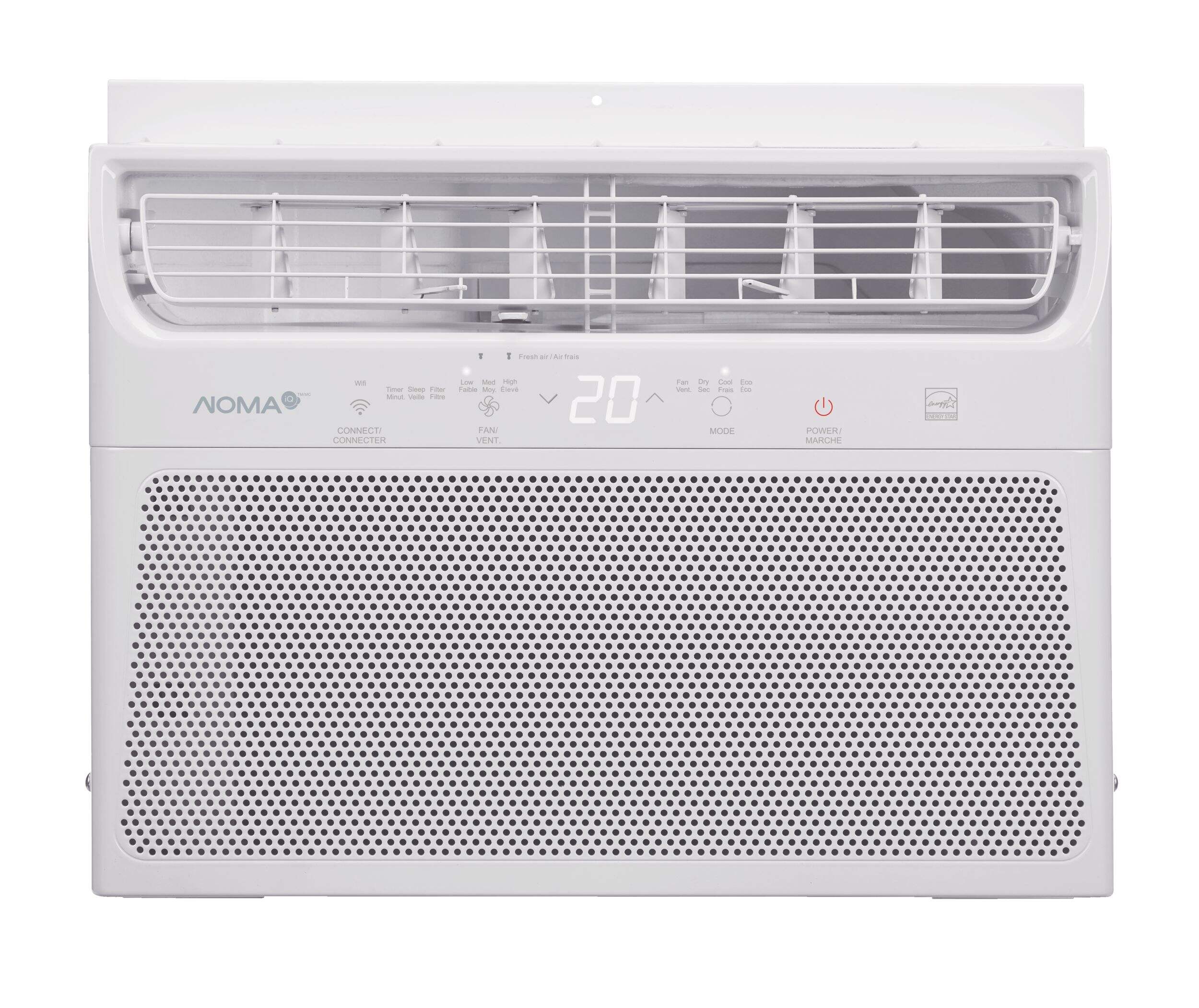 Climatiseur De Fenêtre Noma Iq Smart Energy Star Md Avec Télécommande