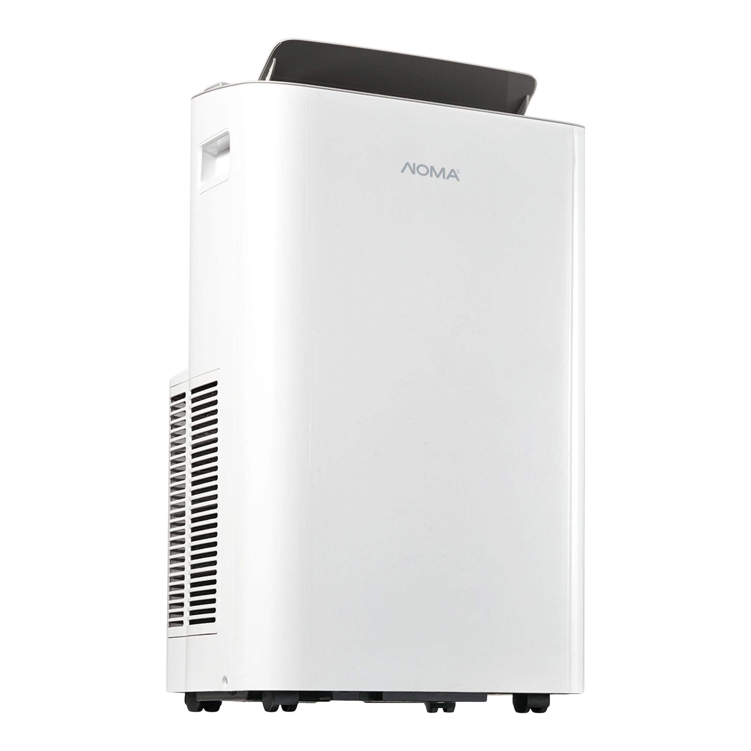 NOMA 10K SACC (13.5K ASHRAE) Portable Wheeled Air Conditioner with Remote Control, White ...