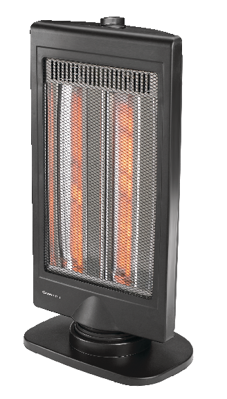 NOMA Oscillating Dual Halogen Portable Infrared Space Heater, 800W ...